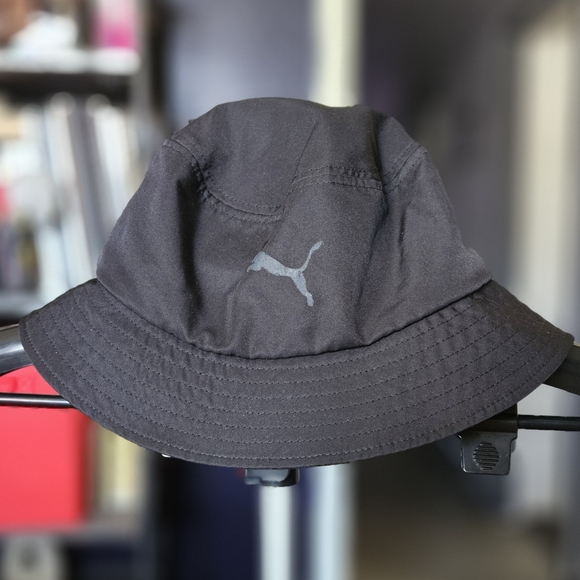 Puma | Accessories | Puma Mens Black Bucket Hat Sz Lxl | Poshmark